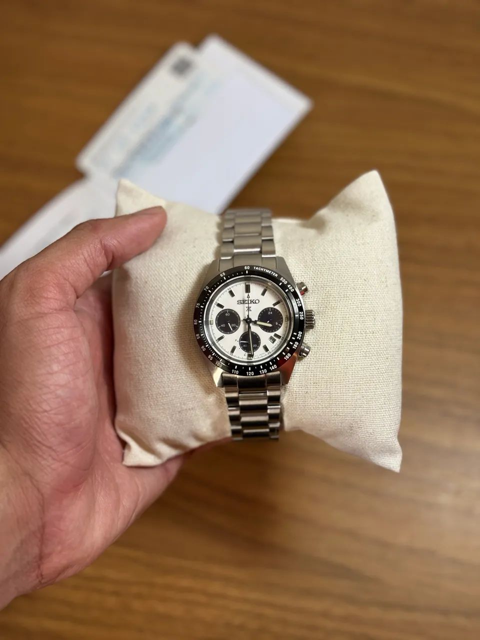 Seiko Panda - 39mm | Seiko Prospex Speedtimer - Acessórios - Alto do ...