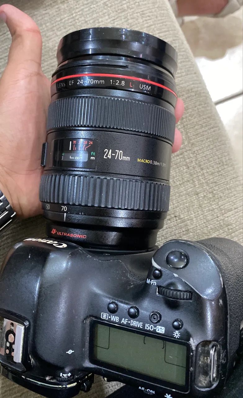 Cânon 5d mark III + 24-70 2.8 PARA SAIR RÁPIDO! - Câmeras e Filmadoras ...