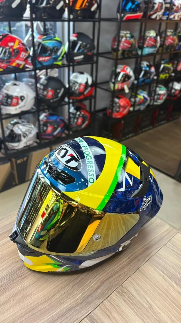 Capacete KYT TT-REVO DIOGO MOREIRA - NOVO - Peças para motos - Zona ...