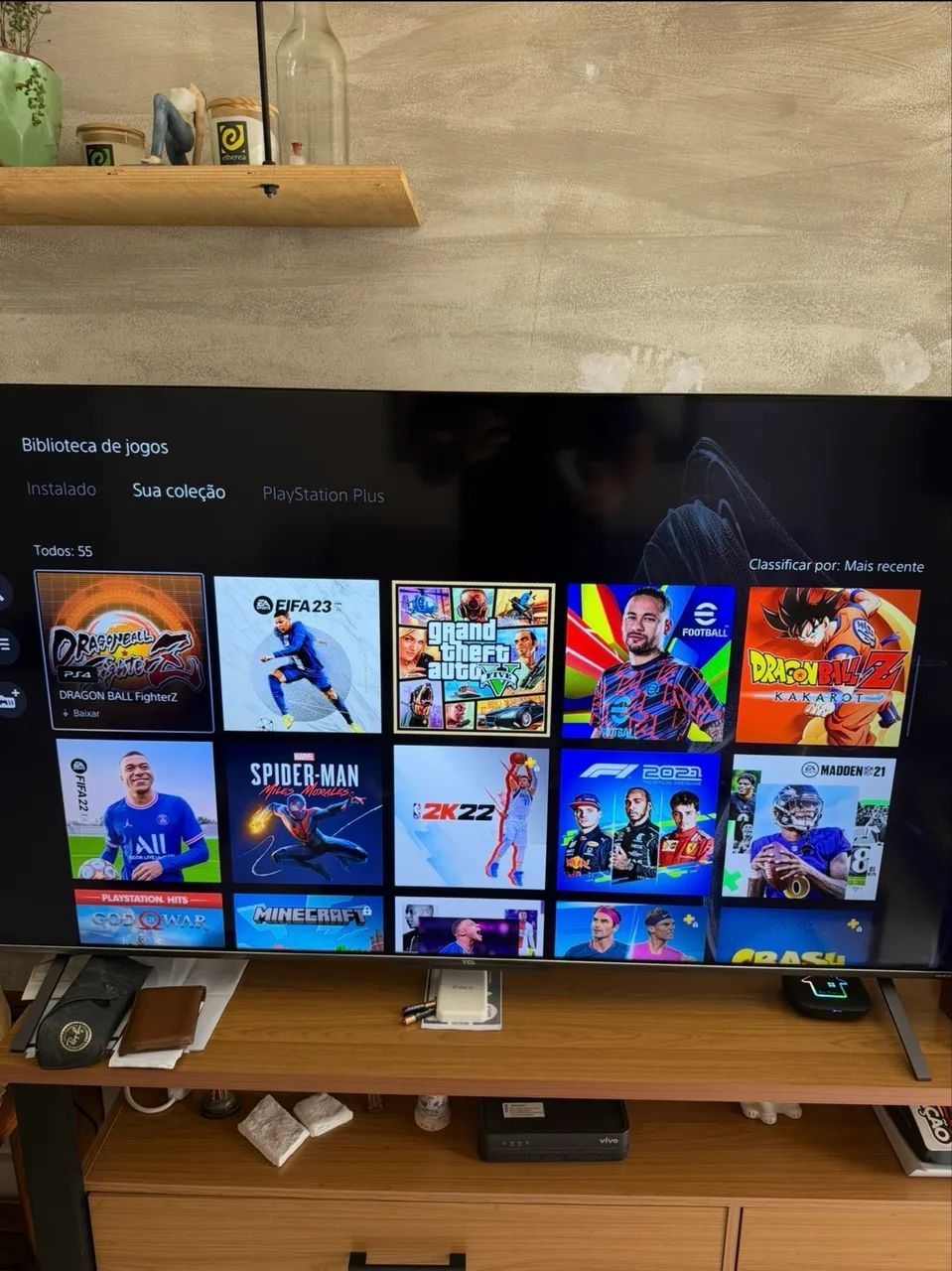 PS5 + 1 Controle + jogos - Consoles de Vídeo Game - Aterrado, Volta ...