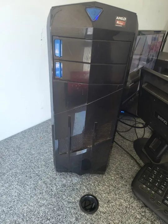 Pc Desktop Potente AMD A8 9600 8GB WIN 10 - Computadores e Desktops ...