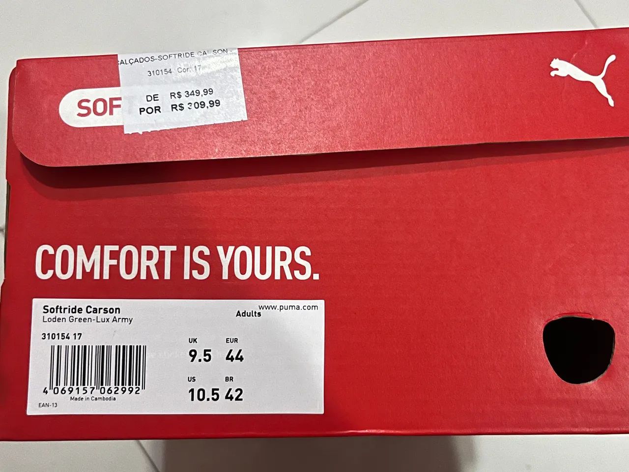 Tênis Puma softride carson TAM 42 - Calçados - Laranjeiras, Rio de ...