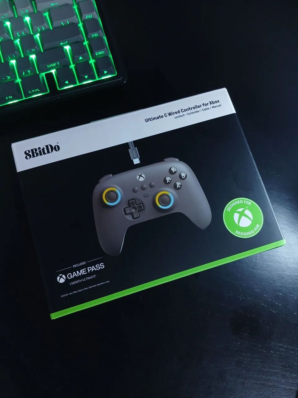 [NOVO] Controle 8BitDo Ultimate C + GamePass Ultimate - Peças e ...