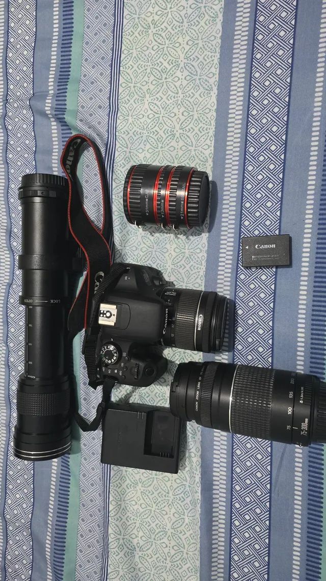 "cameras canon t7i" no Brasil