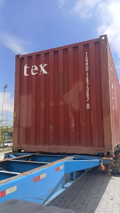 "container 20 pes" no Brasil