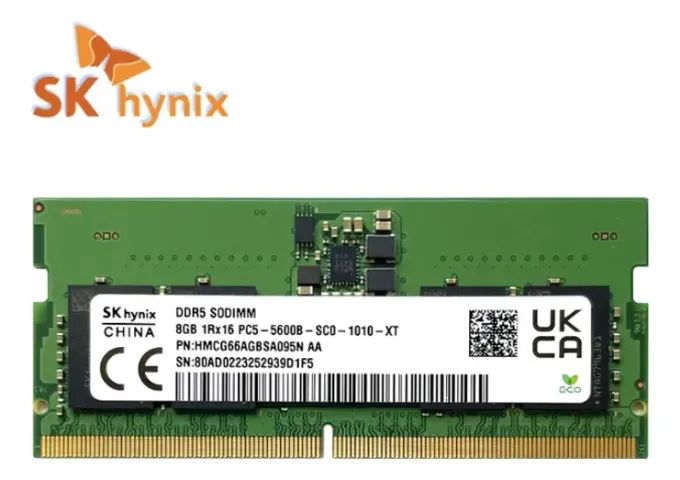 Memória Ram Sk Hynix 16gb 2rx8 Ddr5-5600 Sodimm - Memória RAM - Brasil Industrial (Barreiro ...