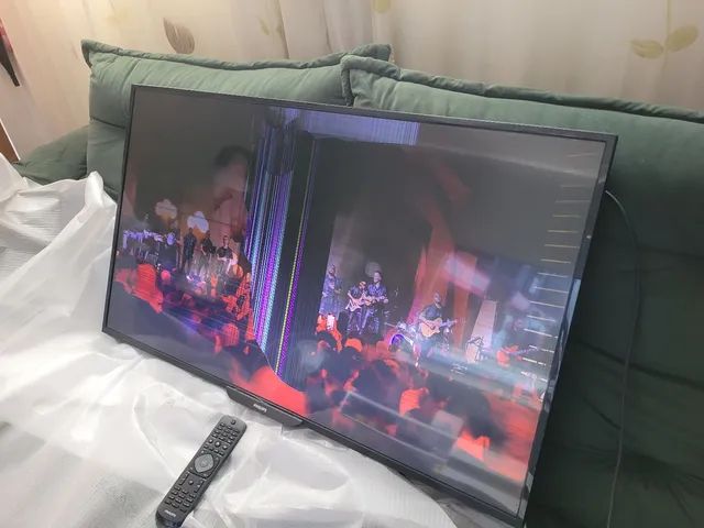 "tela tv philips 43" no Brasil