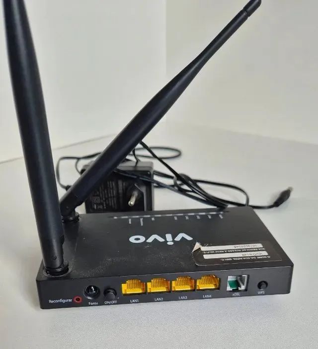 Roteador/ modem Vivo 2 antenas desbloqueado - Conectividade e Dispositivos de Rede - Monte ...