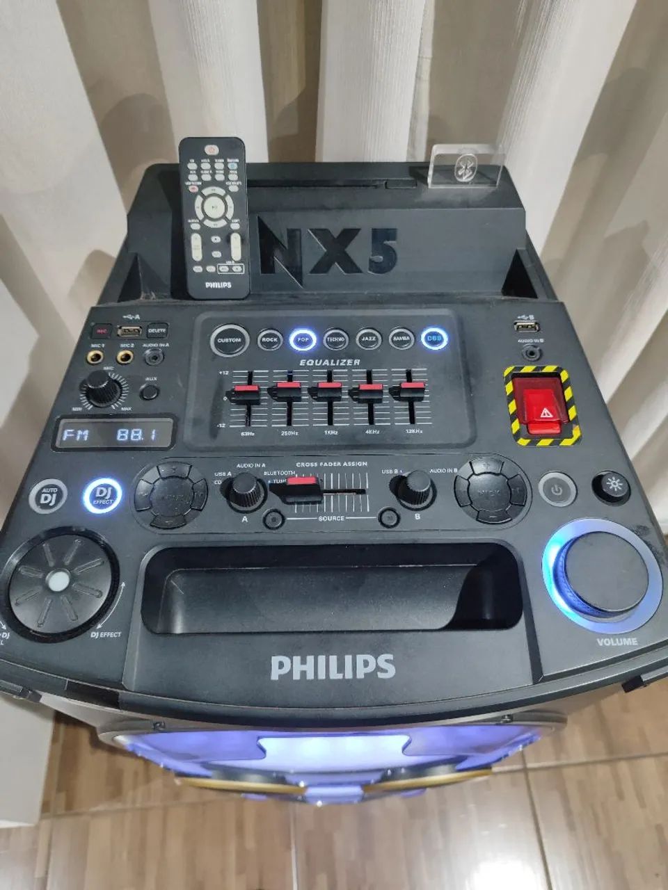 Aparelho de Som Philips NX5 - Usado - Aparelhos de Som - Jardim Cotia ...