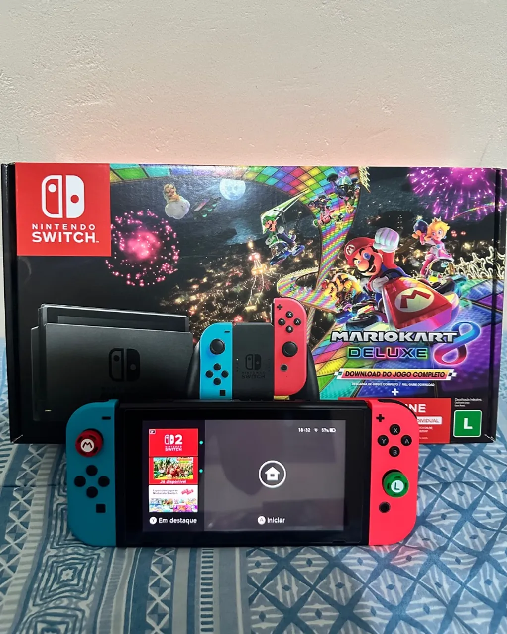 "nintendo switch v2" - Consoles de Vídeo Game no Brasil