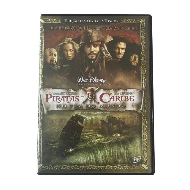 DVD Piratas Do Caribe 4 Navegando em Águas Misteriosas Original ...