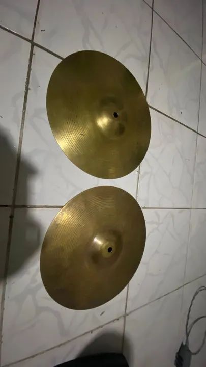 Chimbal de bateria hit hat 13' linha aged da krash - Instrumentos ...