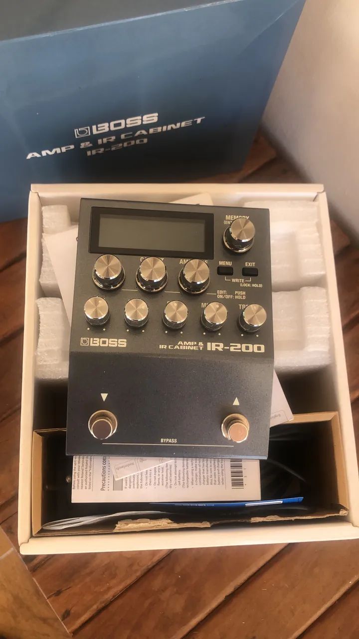 Pedal Boss IR 200 (Iridium, Tonex, Fractal, Valetom, Ampero ...