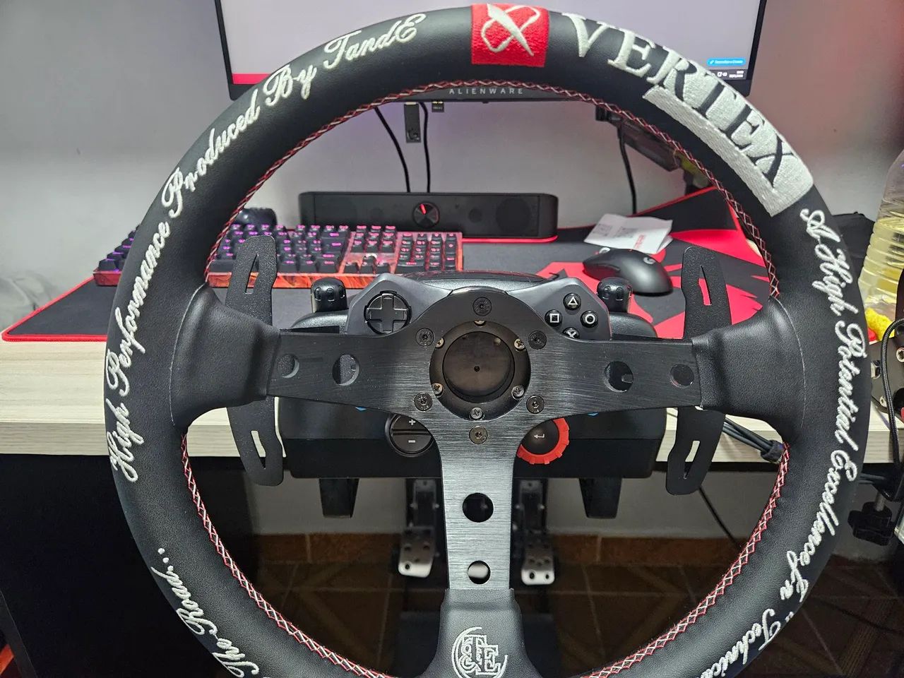 KIT Modding para G29 Volante Drift Vertex + Paddle Shift + Inversor de ...