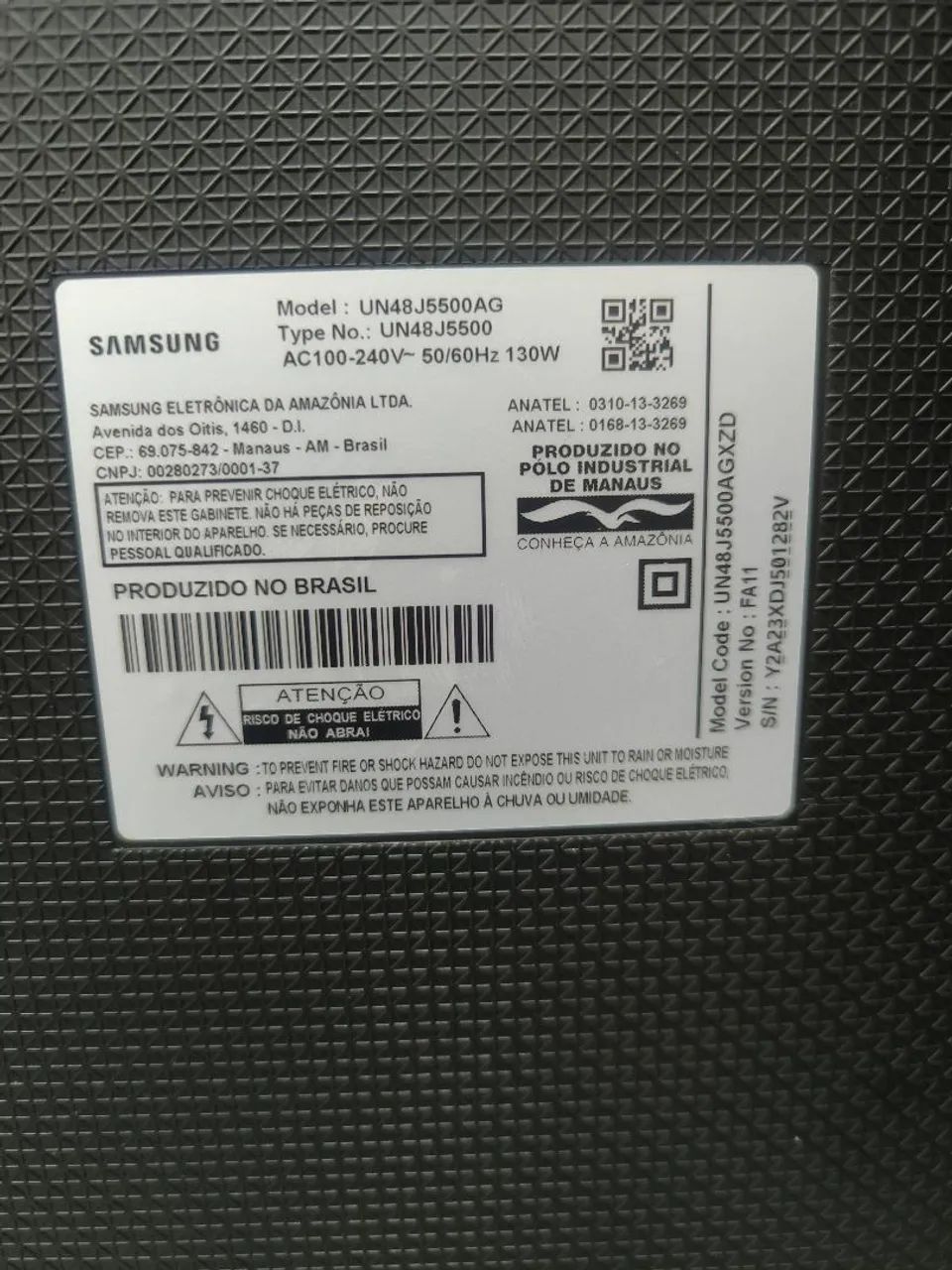 Tv Samsung 48 polegadas ( tela ruim ) - TVs - Maré, Rio de Janeiro ...