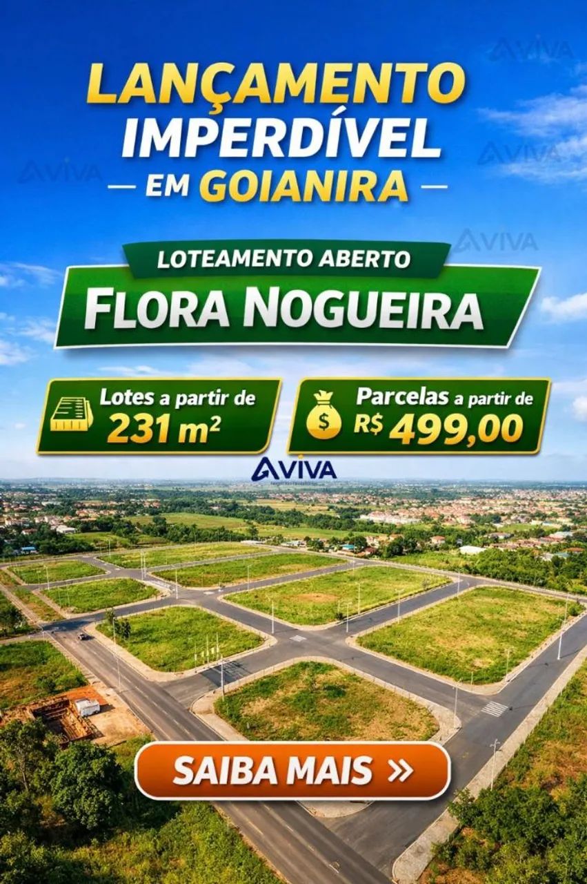 Loteamento Flora Nogueira GO 070 lotes a prestações - Terrenos, sítios ...