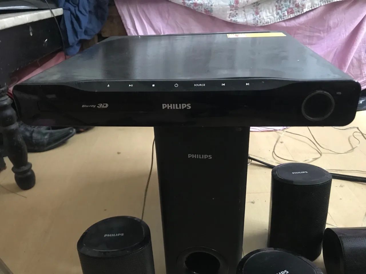 Home Theater Philips Blu-ray 3D - DVD, Blu-Ray e Vídeo Cassete - Palmares, Belo Horizonte ...