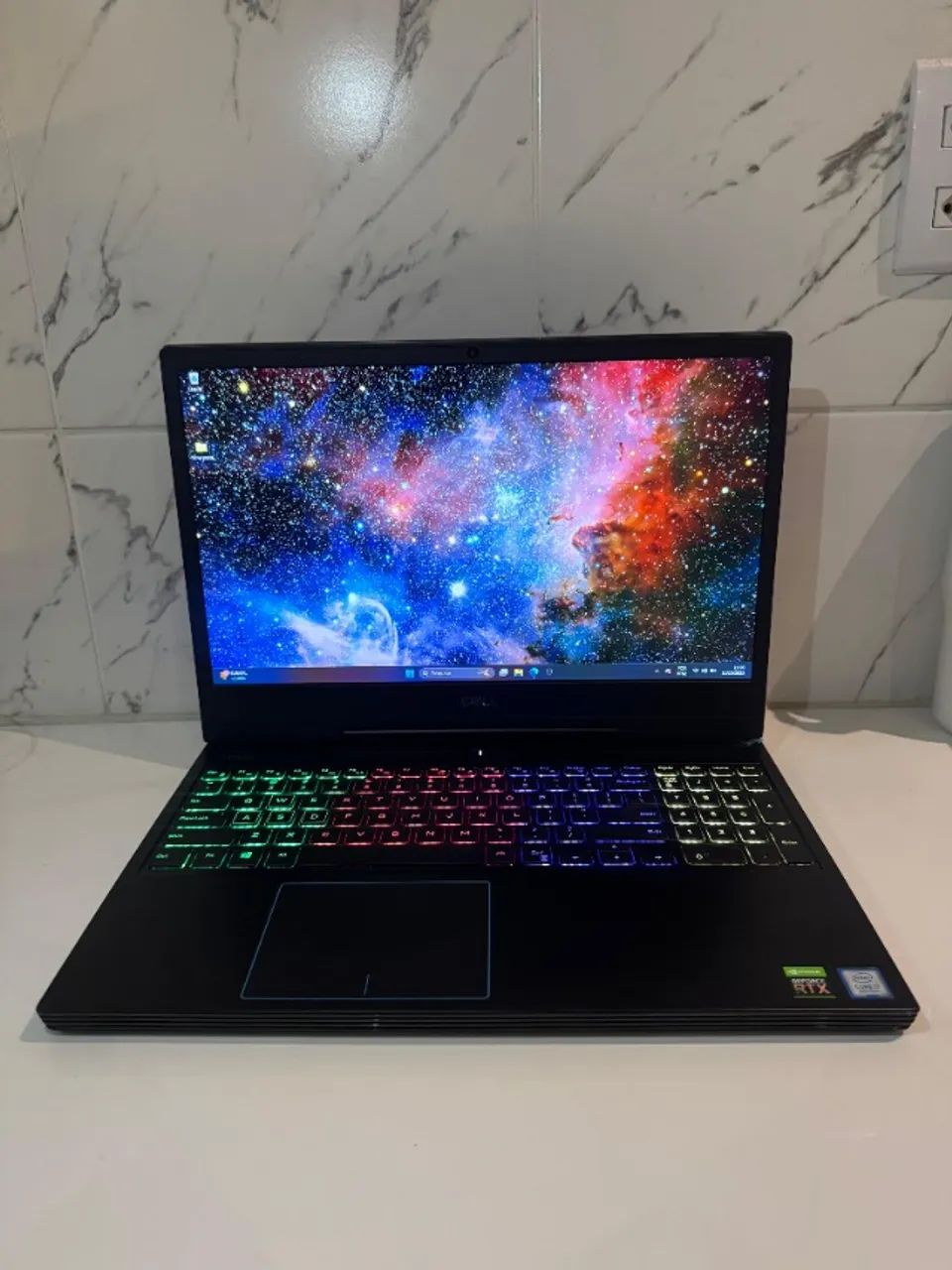 Notebook Dell G5 15 5590 TOP! I7 9ºG 16GB 512NVME RTX 2060 6GB TELA IPS ...