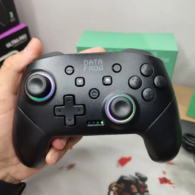 Controle Sem Fio Data Frog S80 RGB BT PC/Android/IOS - Peças e ...