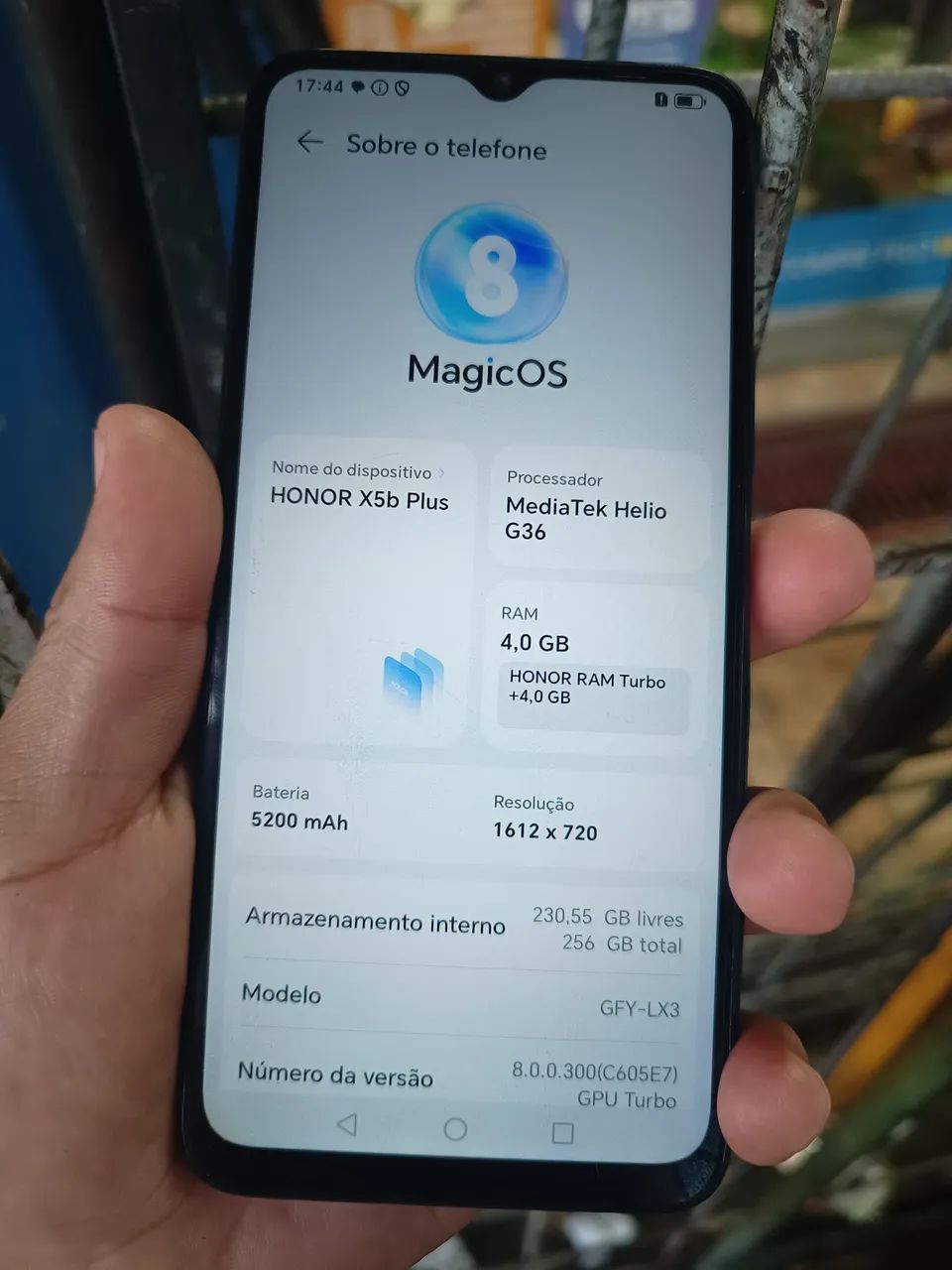 HONOR X5b Plus 256 GIGAS 4G - Celulares e Smartphones - Cidade Nova ...