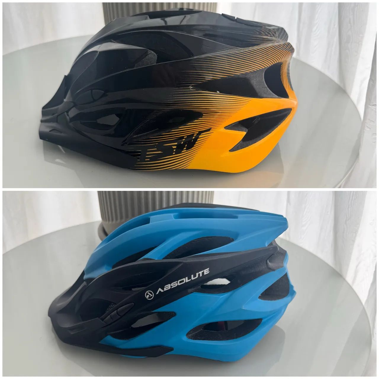Capacetes de Bike - TSW e Absolute - Ciclismo - Residencial Coqueiral ...
