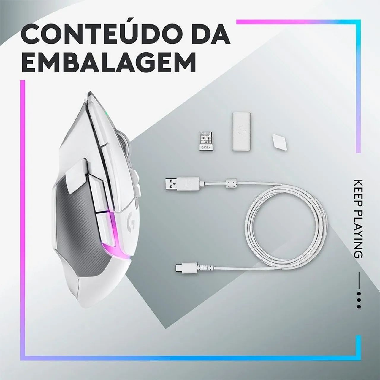 Mouse Gamer Logitech G502 X Plus - Periféricos e Acessórios de ...