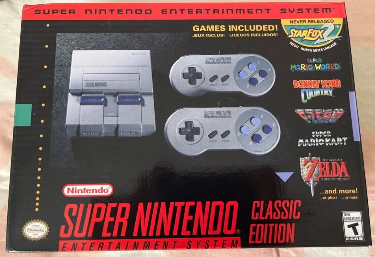 "super nintendo mini" no Brasil