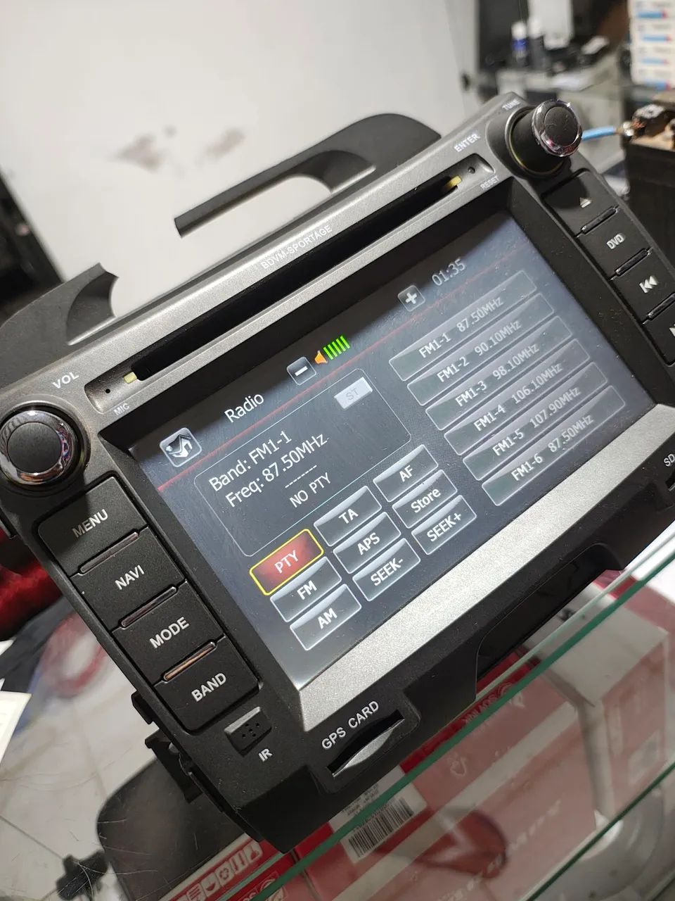 Central Multimídia Tela 7 polegadas para Kia Sportage - Peças para ...