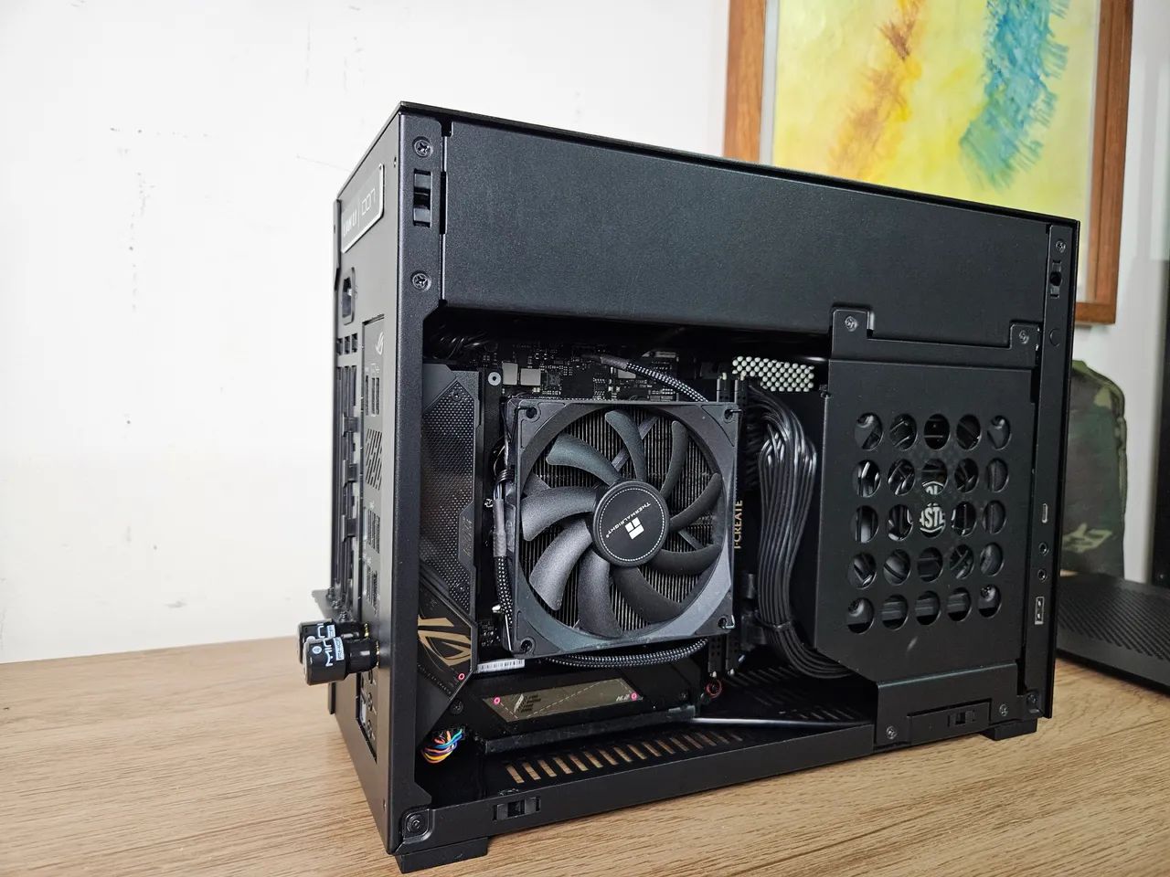 PC Gamer Mini ITX Asus ROG B650i 7800X3D 64Gb 2Tb RTX 4070 Super ...