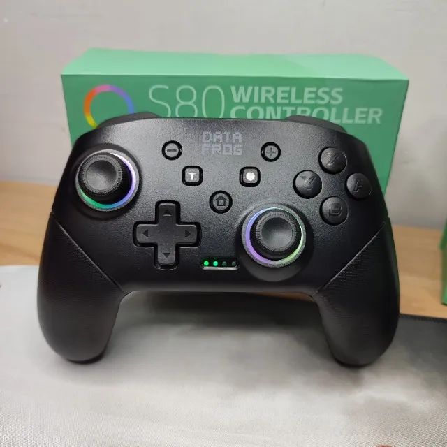 Controle Sem Fio Data Frog S80 RGB BT PC/Android/IOS - Peças e ...
