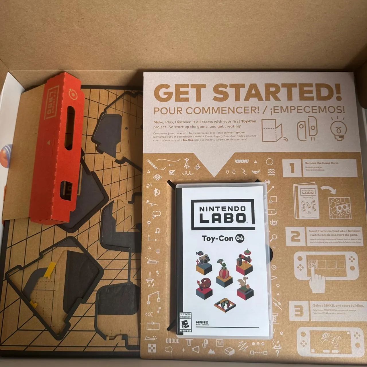 Nintendo Switch Labo Toy-Con 04 VR Kit Starter Set + Blaster - Peças e ...