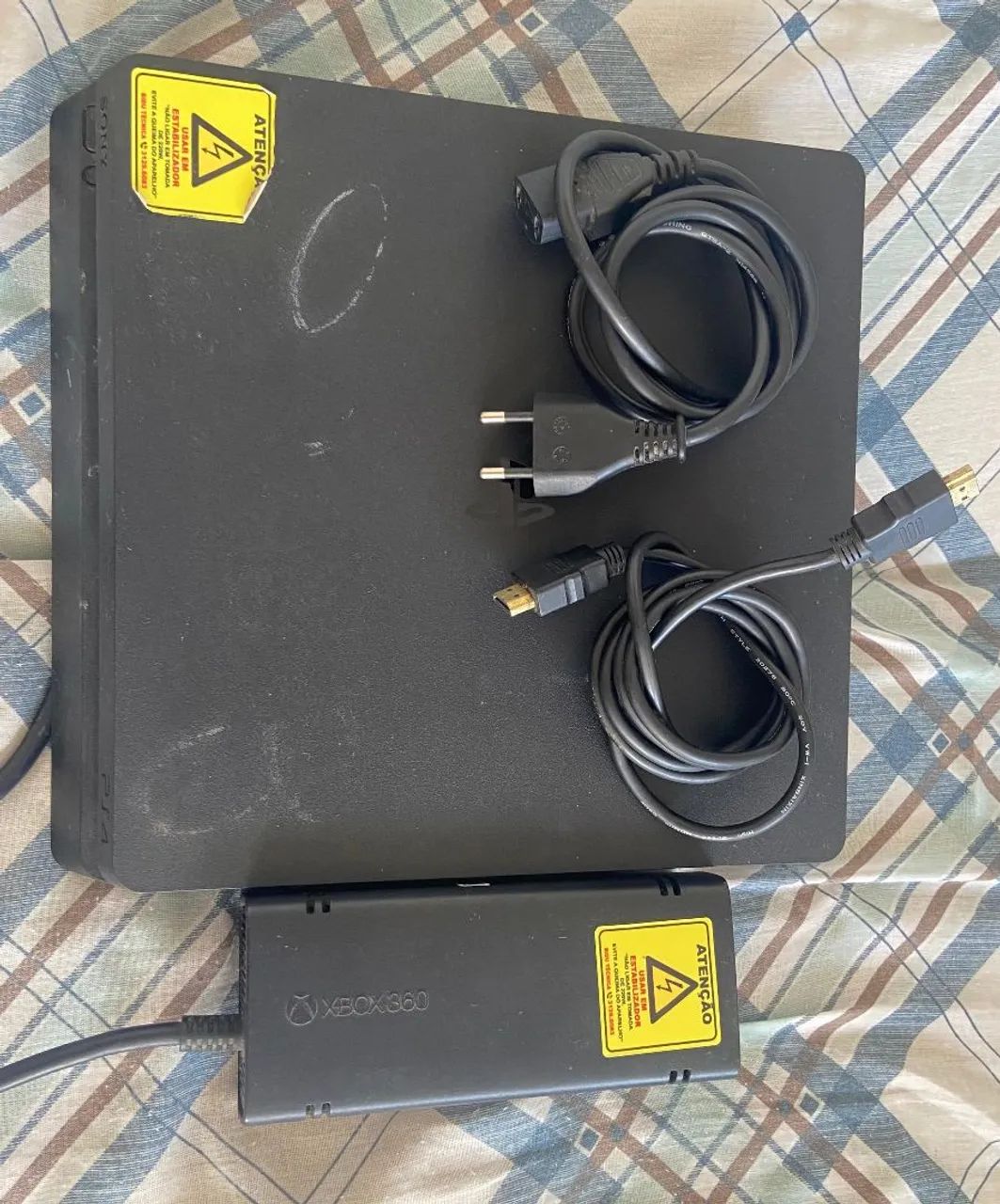 PS4 Slim 512GB + 8 Jogos Mídia Física - Consoles de Vídeo Game ...