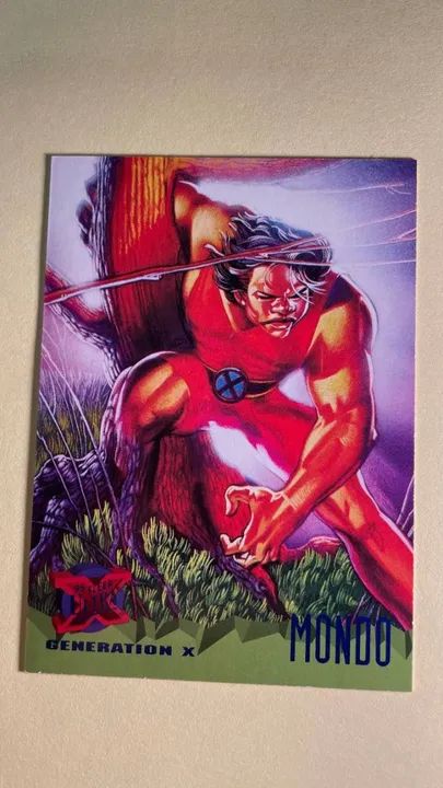 1995 Fleer Ultra - X-MEN 95 - Mondo Generation-X / Geração-X - card ...