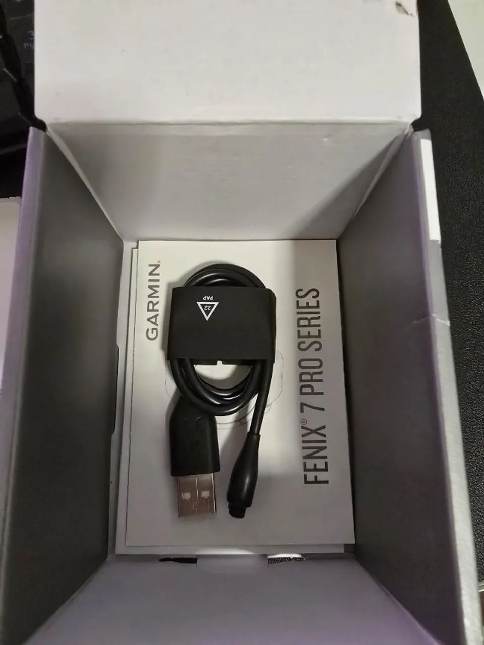 Relogio Garmin Fenix 7x Pro Safira Solar Cinza Carbono - Smartwatches ...