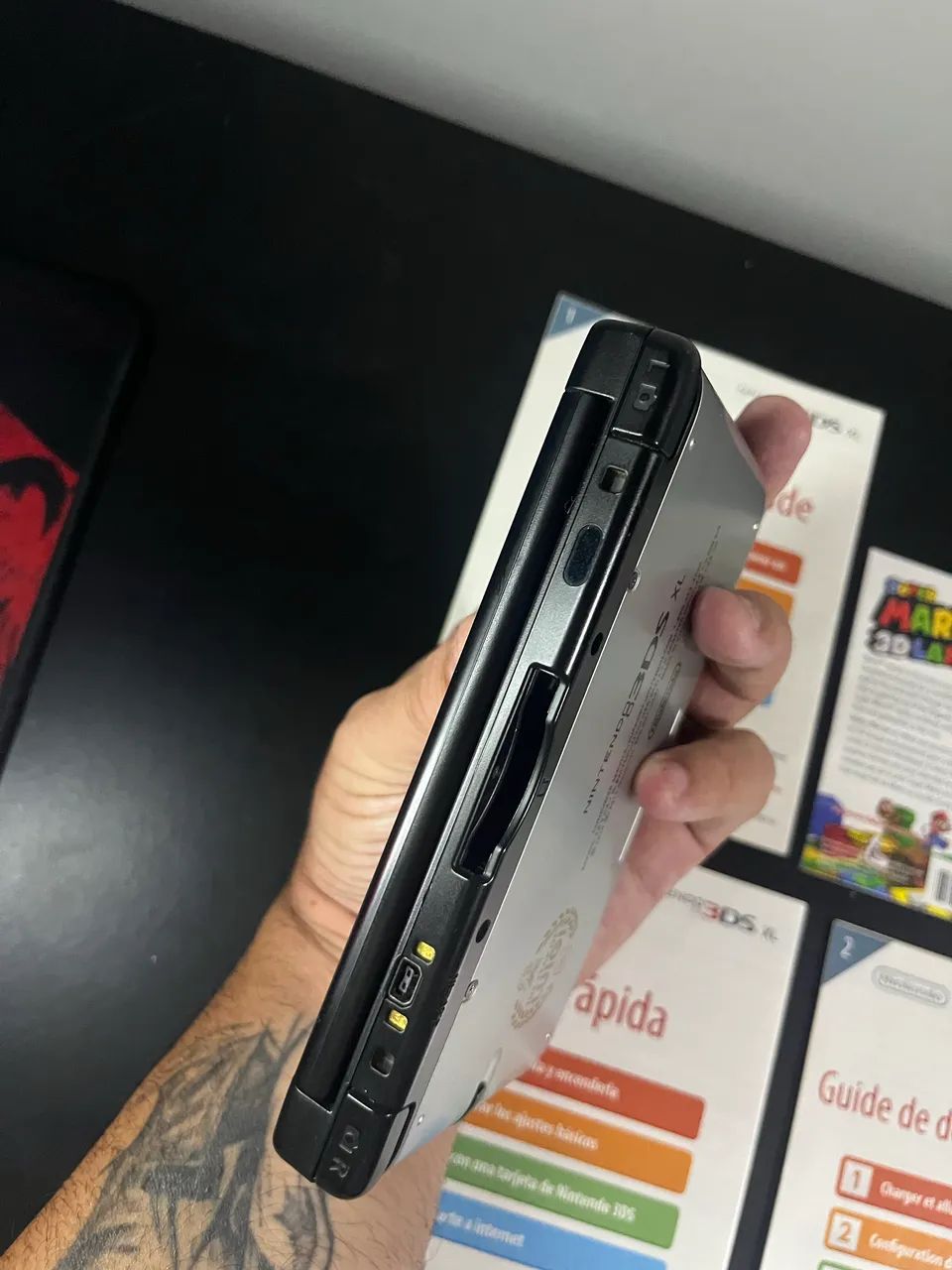 Nintendo 3ds XL Mario e Luigi IMPECÁVEL, na caixa completo + 2 jogos ...