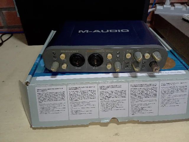 M-audio Fast Track Pro - Instrumentos musicais - Niterói, Canoas ...