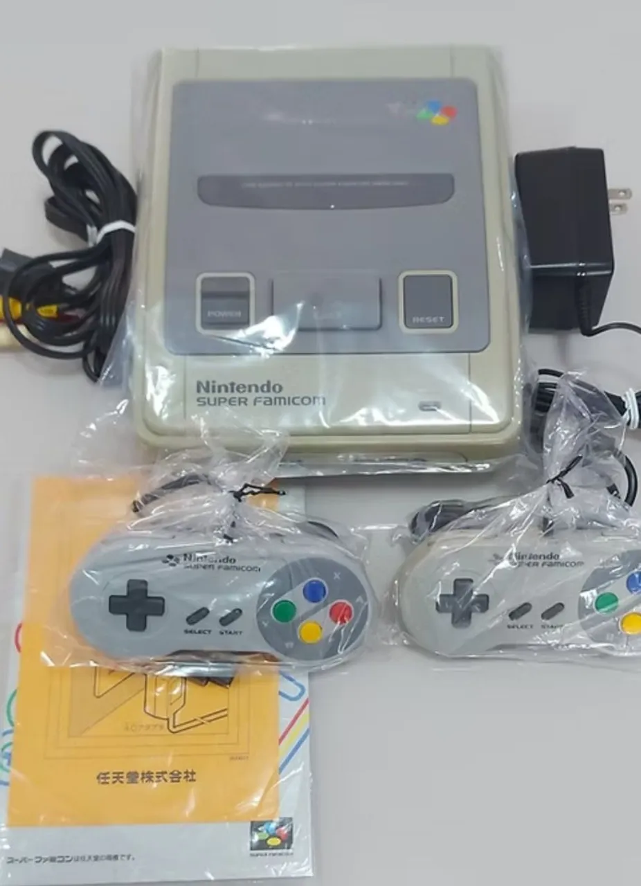 "super nintendo original" no Brasil