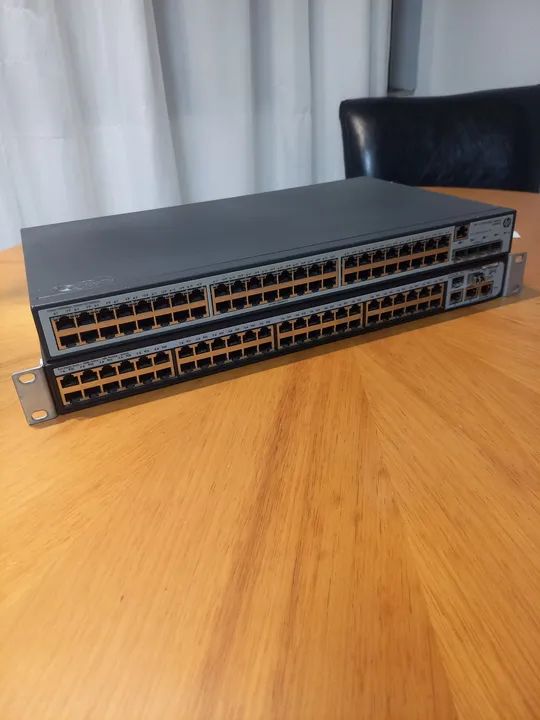 Switch de Rede HP 48 Portas - Conectividade e Dispositivos de Rede ...