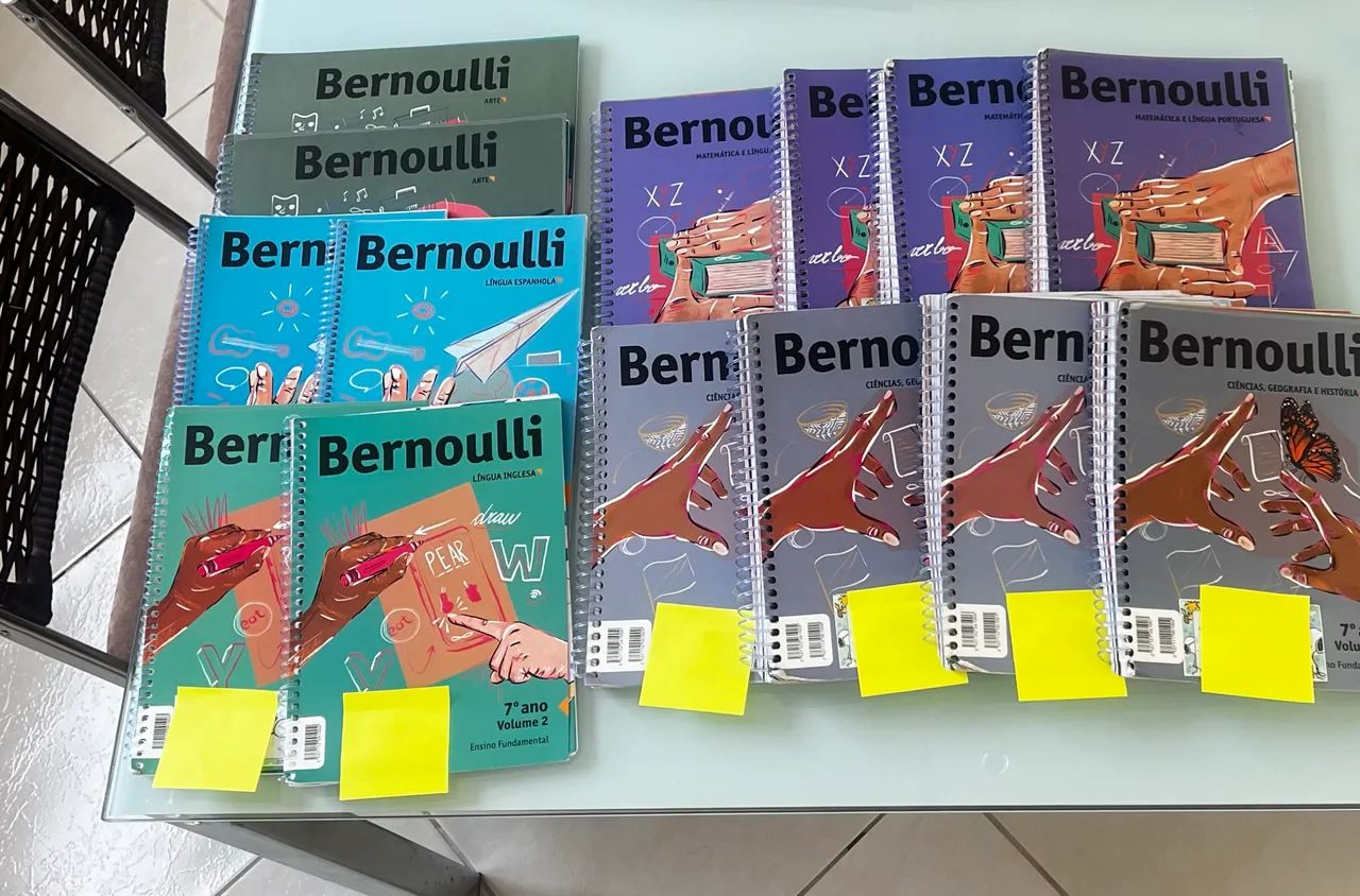 Livros Bernoulli 7º ano Edição 2025 coleção completa - Livros e ...