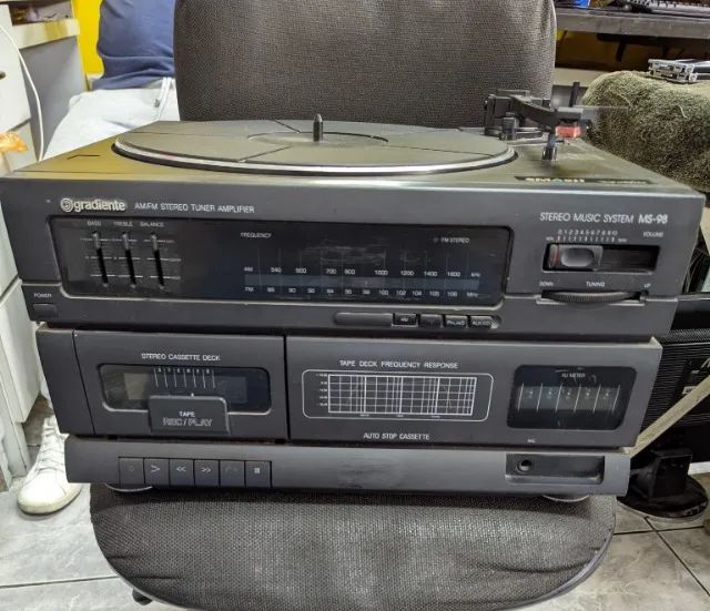 SOM GRADIENTE STEREO MUSIC SYSTEM MS-98 SMASH - Aparelhos de Som ...
