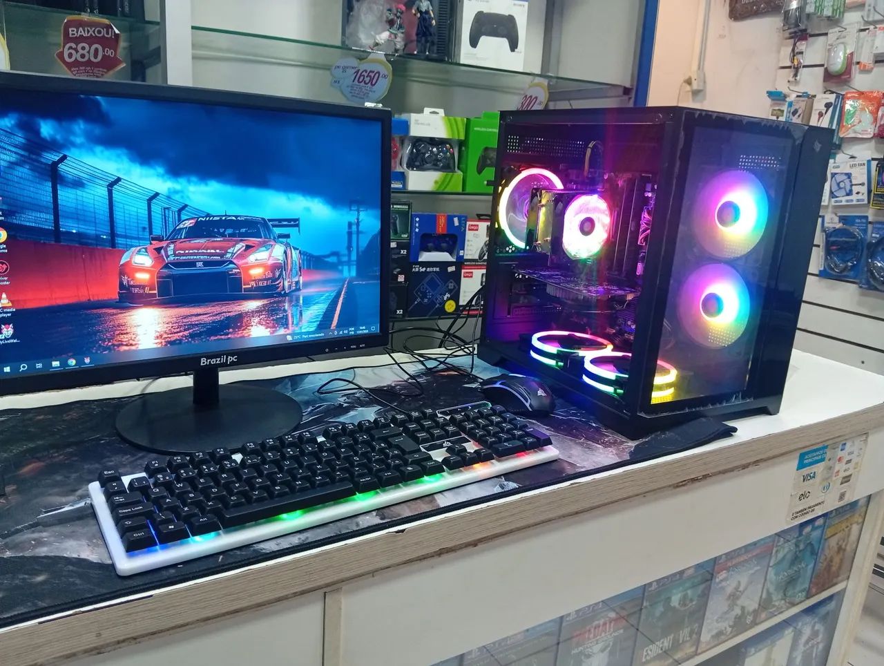 Pc gamer completo i5 com Rx 550 - Computadores e Desktops - Setor ...