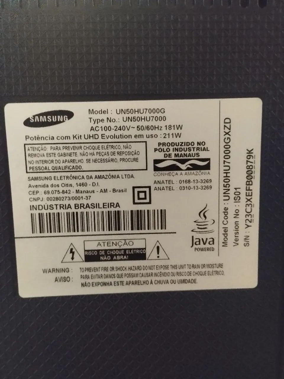 TV Samsung LED 50 polegadas - TVs - São Dimas, Piracicaba 1468590081 | OLX