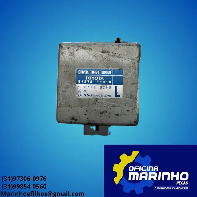 Módulo turbina Hilux sw4 2006 driver, turbo motor Toyota - Peças para ...