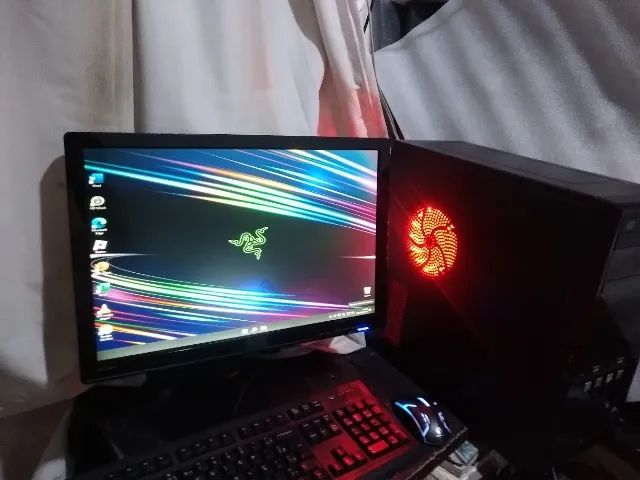 pc completo gamer 3.6 ghz wifi office 2019 lol roblox fortnite corel photoshop - Computadores e ...