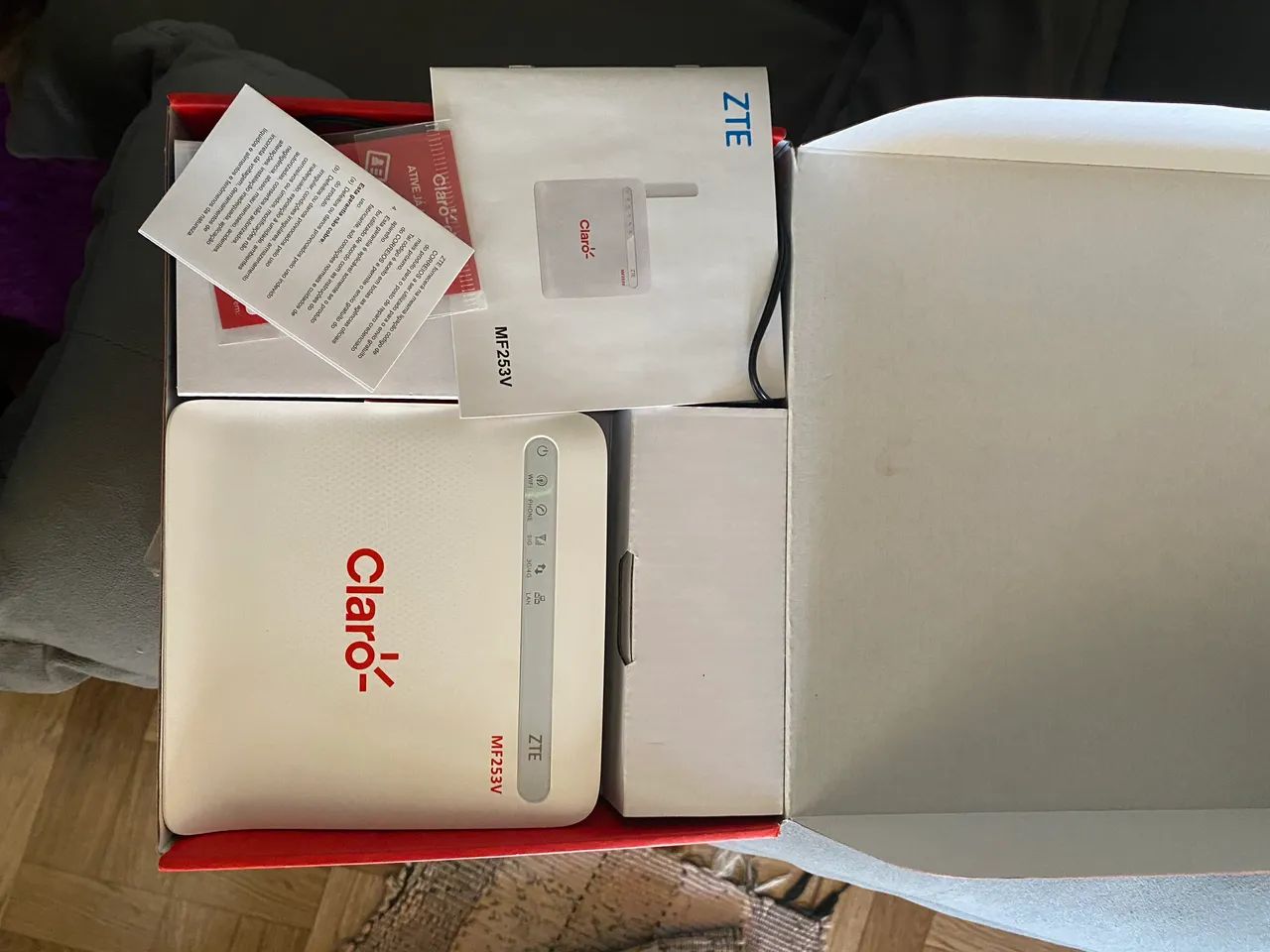 Modem roteador claro wi-fi 3g 4g chip desbloqueado - Conectividade e Dispositivos de Rede ...