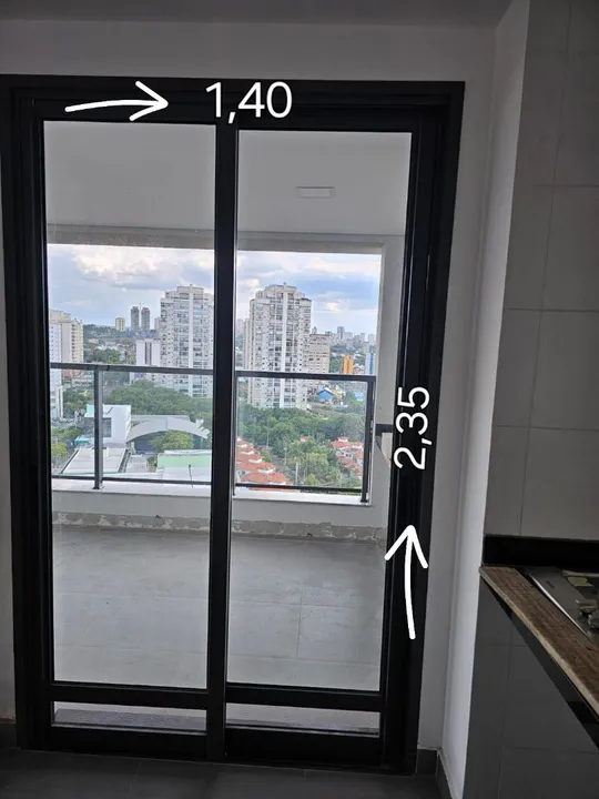 "porta esquadria aluminio" - Portas e Janelas no Brasil