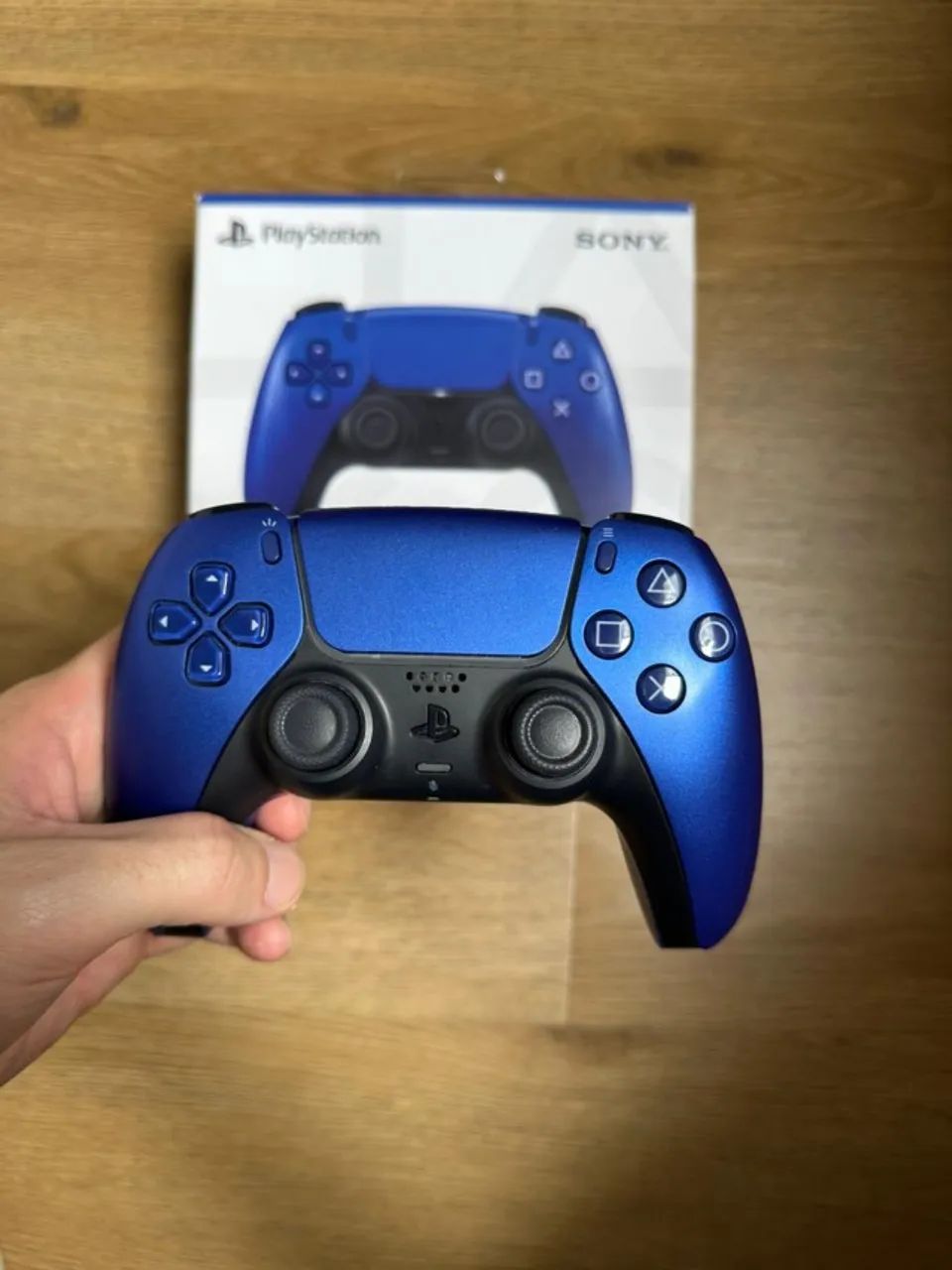 Controle Sem Fio Playstation 5 Dualsense - Cobalt Blue - Peças e ...