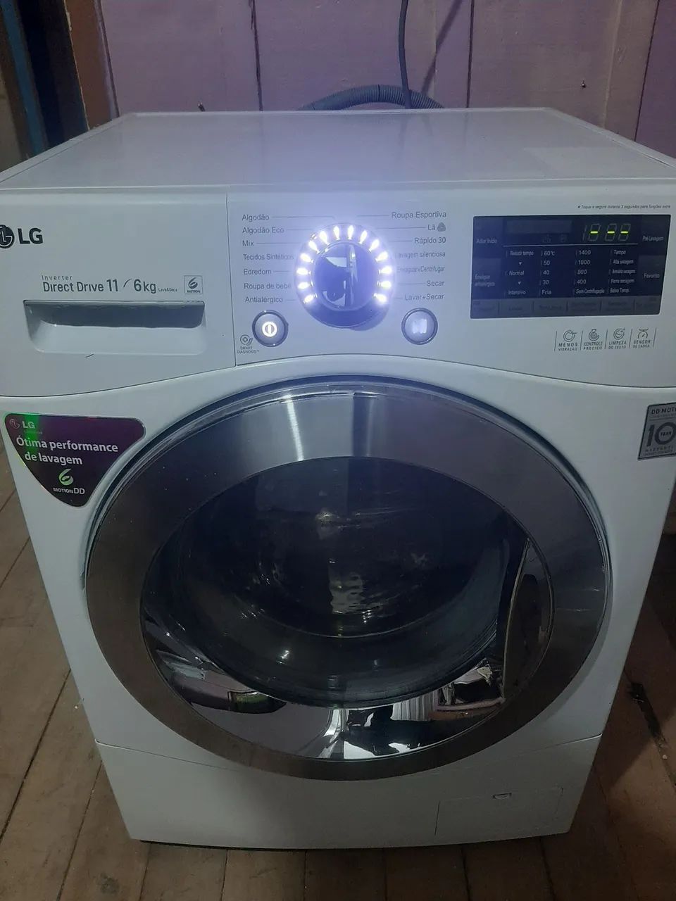 Máquina de Lavar LG Direct Drive 11/6kg - Máquinas de Lavar e Secadoras ...