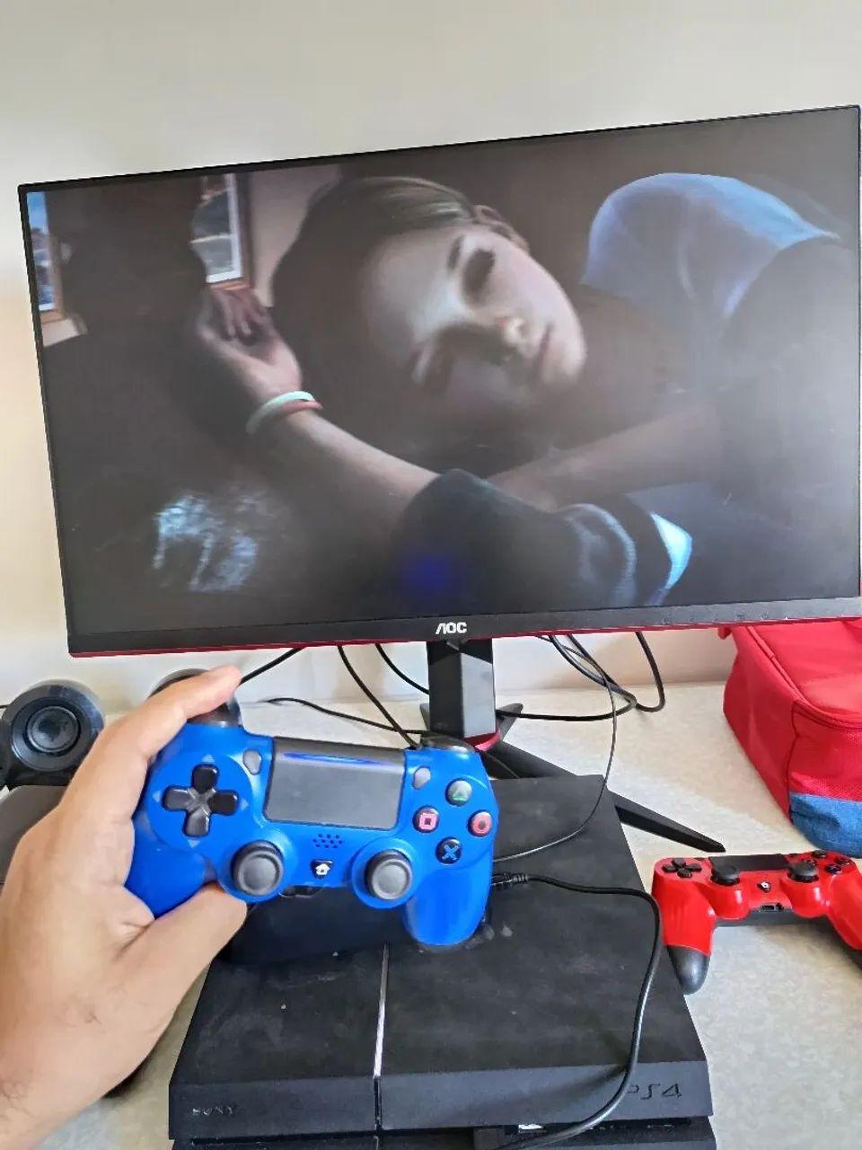 PS4 Fat 1TB + 4 controles + carregador - Consoles de Vídeo Game - Boa ...