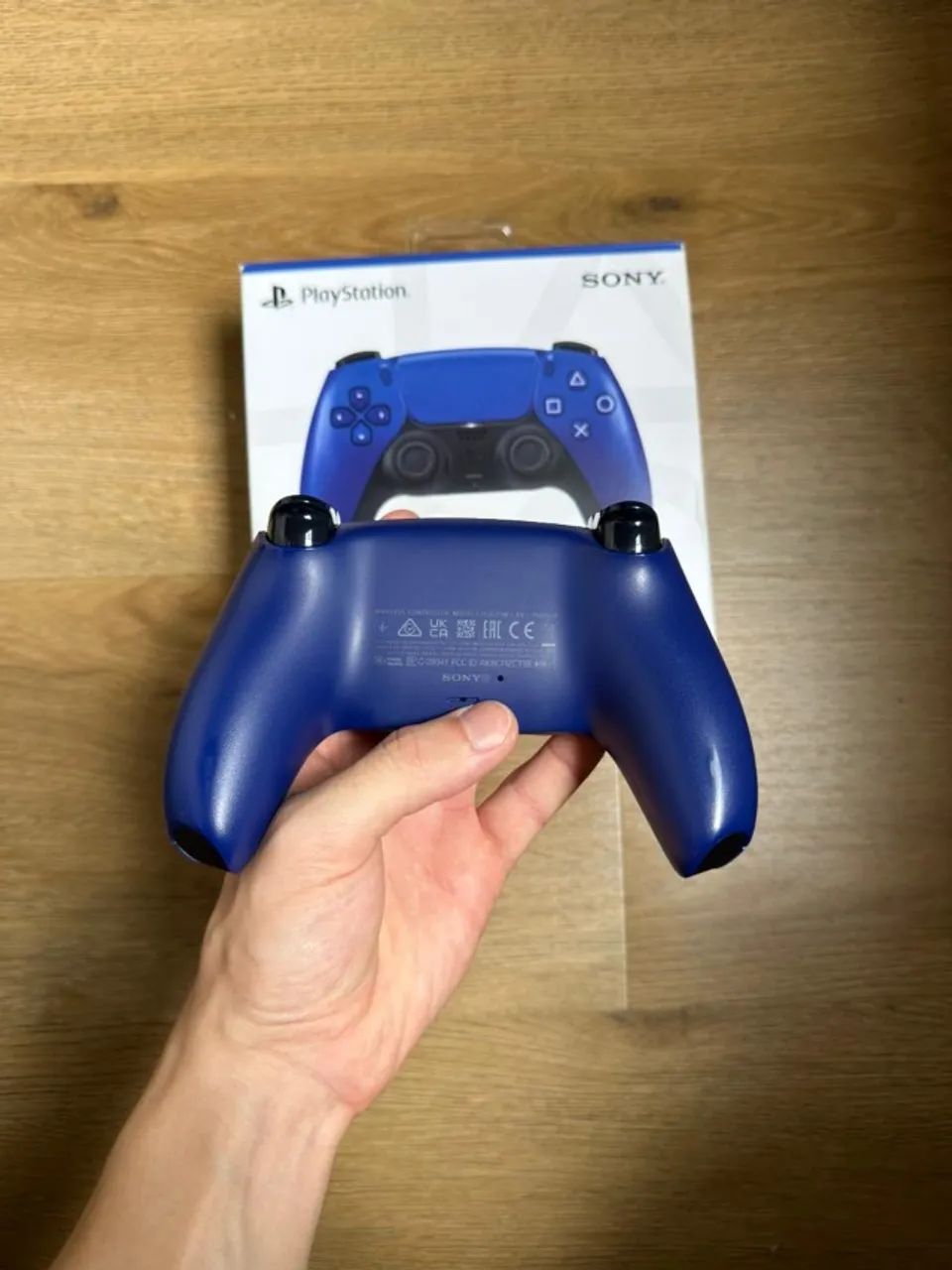 Controle Sem Fio Playstation 5 Dualsense - Cobalt Blue - Peças e ...